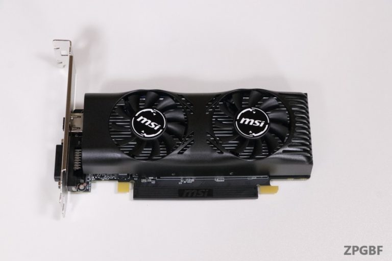 「MSI GeForce GTX 1650 4GT LP」予備にロープロビデオカードを買ってみた！ | ZPGBF